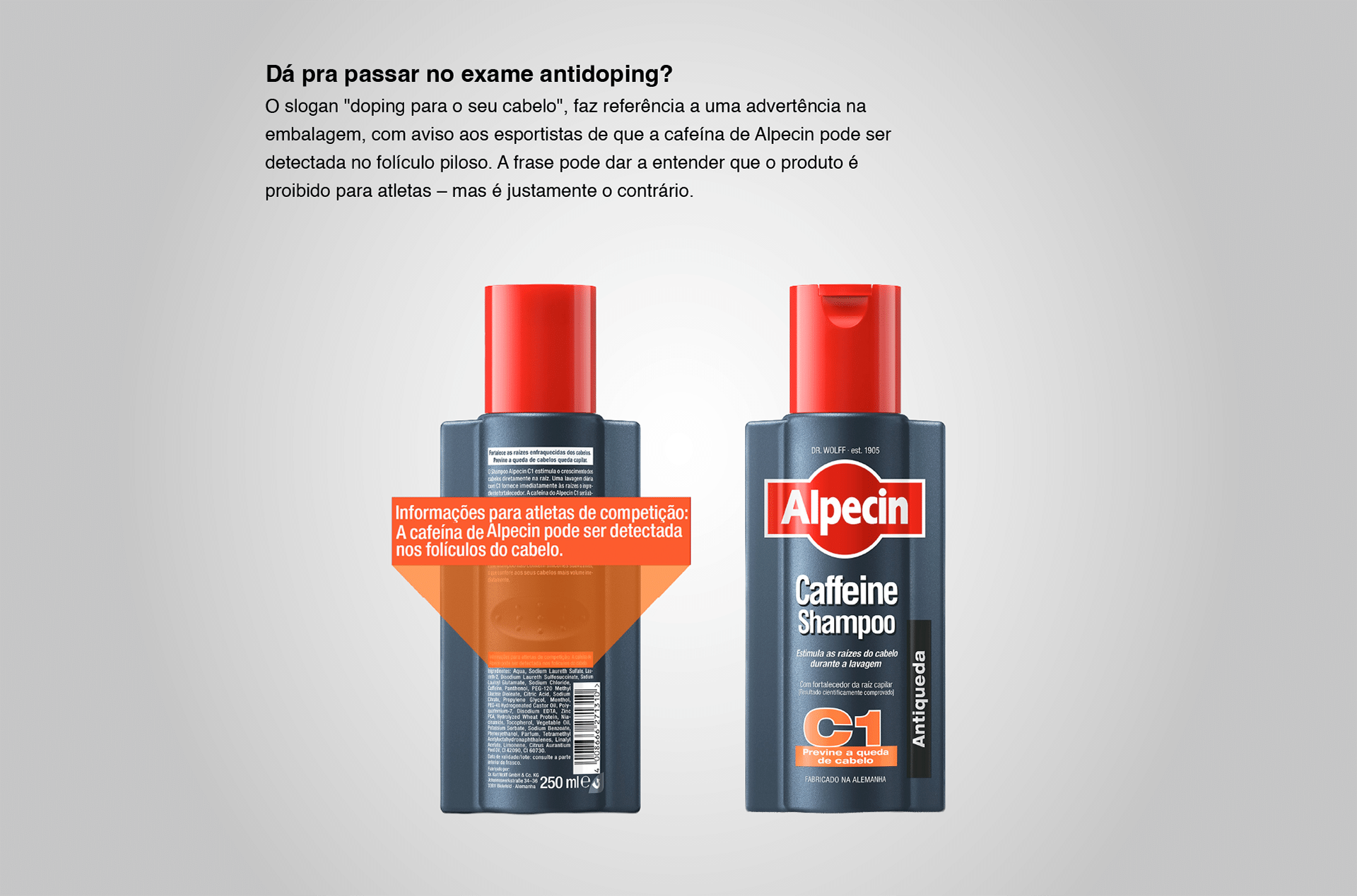 Alpecin Doping para o seu cabelo