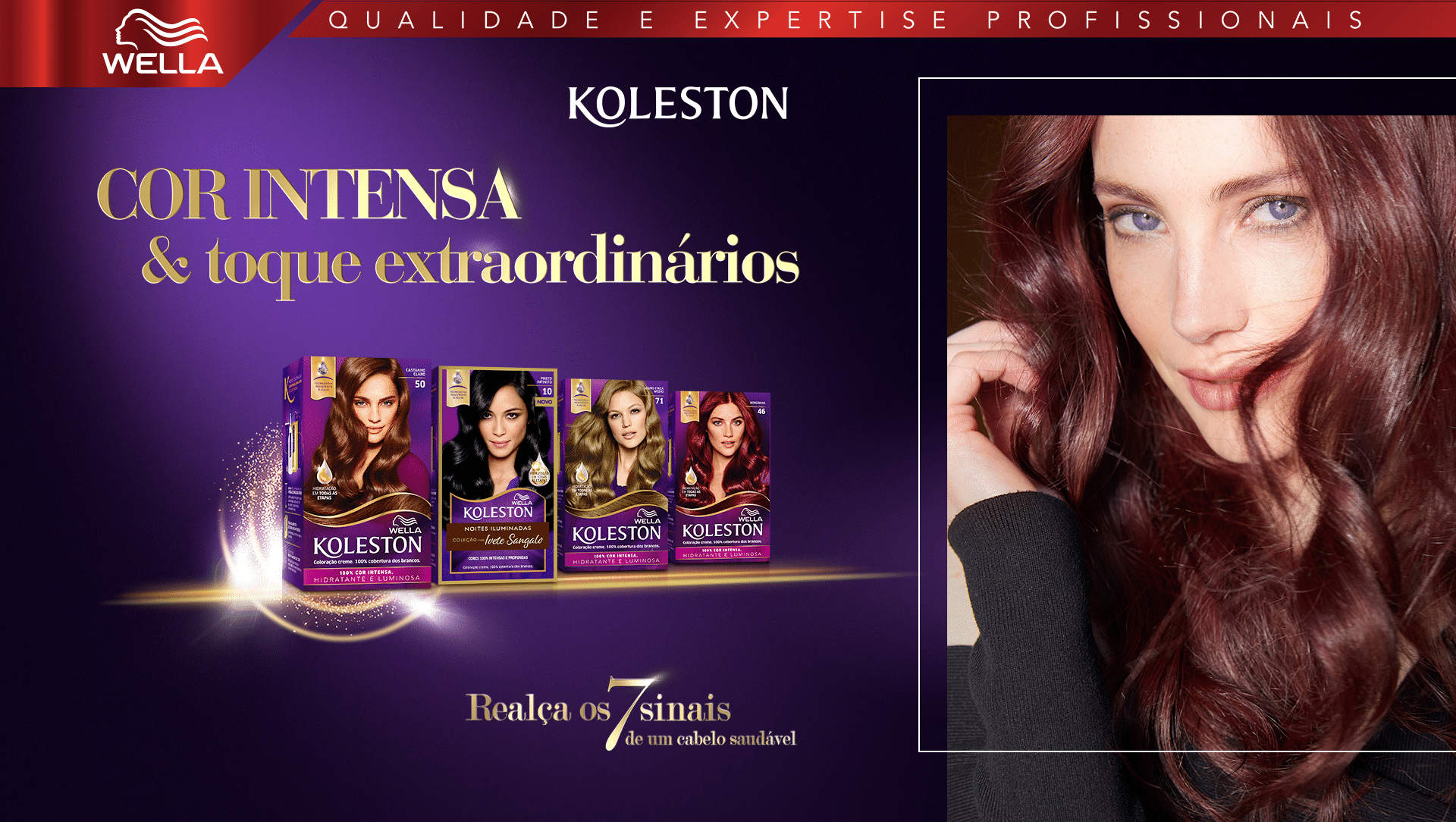 Wella Koleston Cor e saúde para seu cabelo